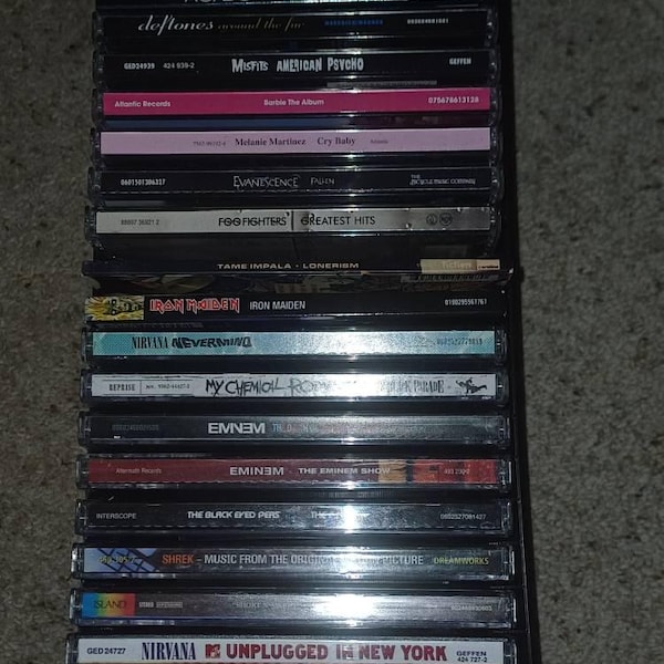 CD Cases Tray (holds 18 in a 1x18 Layout) Storage/holder/stand/rack/box ...