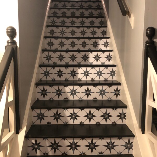 Decorative Stair, Vinyl Strips Removable, Sticker Peel & Stick, Stair ...
