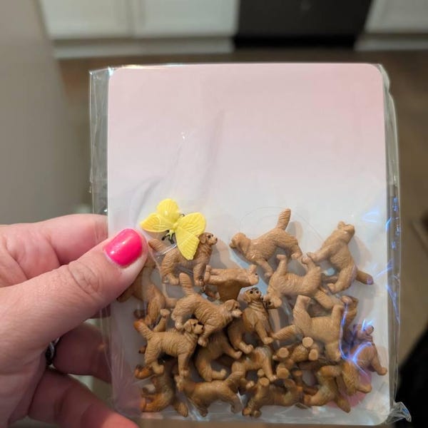 Set of Miniature Buffalo - Mini Buffalo - Bison - Terrarium Supplies ...