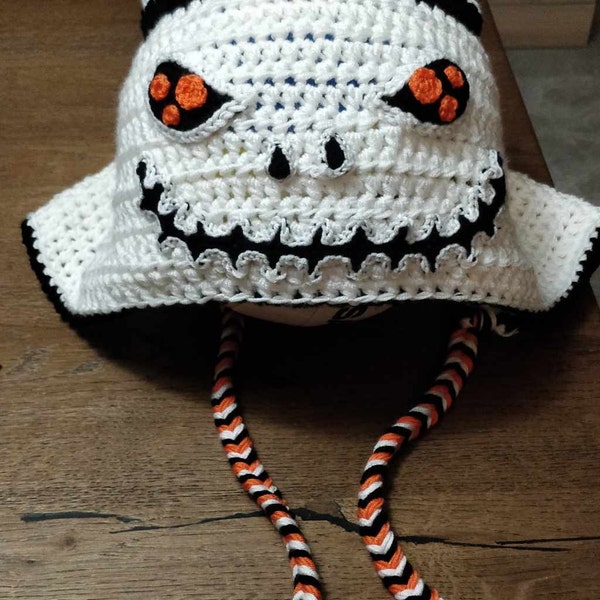 Bone Daddy Hood Crochet PATTERN this is a Digital Pattern, Not a ...