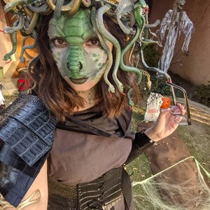 Special FX Makeup Snake/lizard Foam Latex Prosthetic Brow & Nose - Etsy