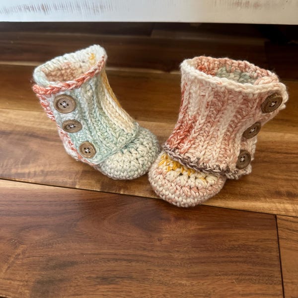 Crochet Pattern #112 Baby Wrap Boot - Instant Download - PDF L - Etsy