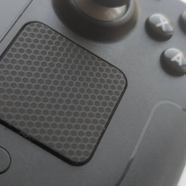 Touchprotect® Trackpad Skin for Steam Deck. White Carbon Fiber for Your ...