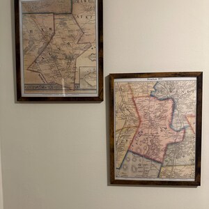 New England - 1677 Old Map Reprint - Hubbard - NE Maps - Etsy