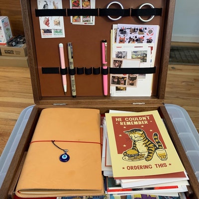 Portable Writing Box Writer Gift Writing Box Writing Slope Lap Desk ...