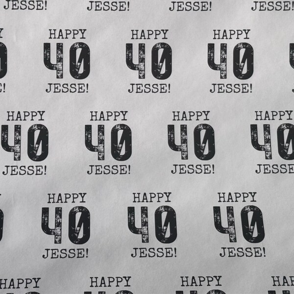 Personalized 21st Birthday Wrapping Paper, 21 Wrapping Paper With Name ...