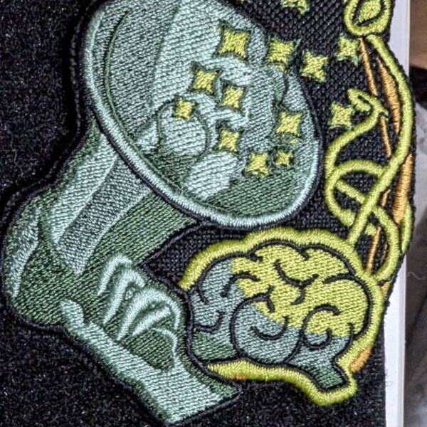 Glocktopus Starfield Patch/iron On/sew On/ Hook/ 3.54 X 4.02 - Etsy