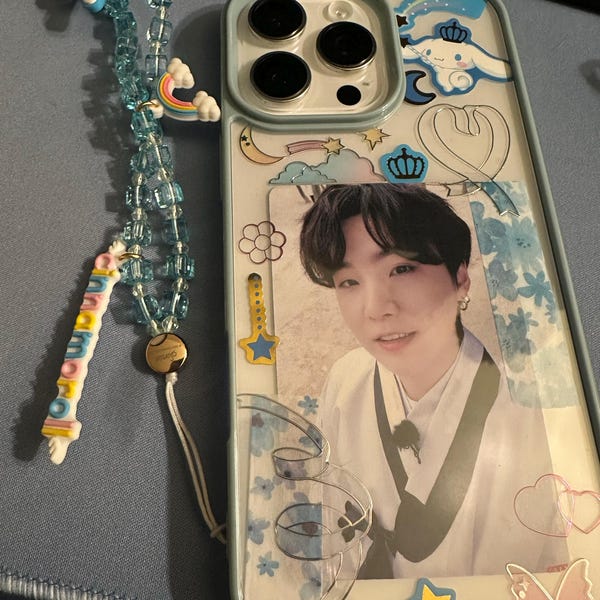 Phone Deco Card, Clear Phone Background Card, Phone Backing Card, Clear ...