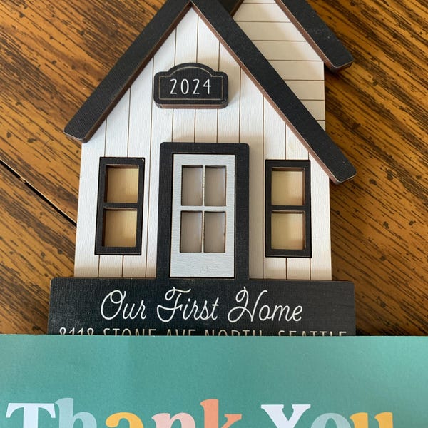 Our First Home Christmas Ornament | Agent Closing Gift for Seller | New ...
