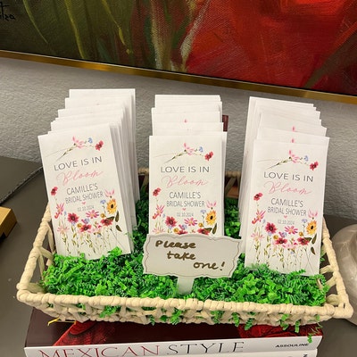 Graduation Favor Wildflower Seed Packets With Graduation Hat ...