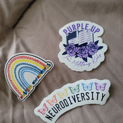 Neurodiversity Sticker, Neurodiverse ADHD Autism Autistic Teacher ...