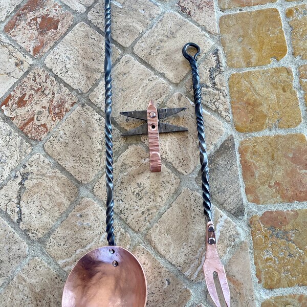 Hand Forged Copper Wand, Pure Hand Made Copper Magic Rod, Copper ...