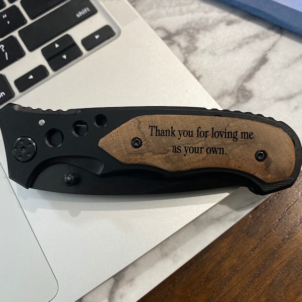 Stepfather of the Bride Knife Gift From Groom - Step Father Wedding ...