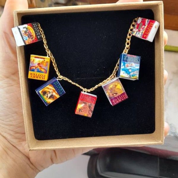 Custom Made Book Charm Bracelet (gold or Silver) - Etsy
