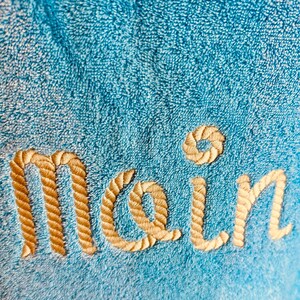 Rope Script Monogram Font Alphabet Machine Embroidery Designs Nautical ...