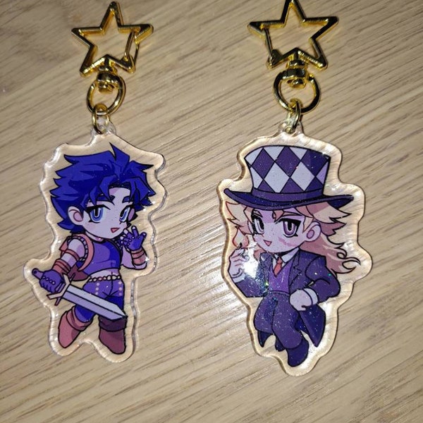 Chibi Keychains Charms - Etsy