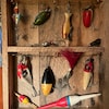 Vintage Fishing Lure Display - Etsy