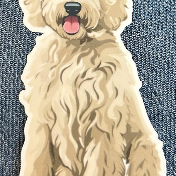 Labradoodle Sticker, Golden Doodle Sticker Decals - Etsy