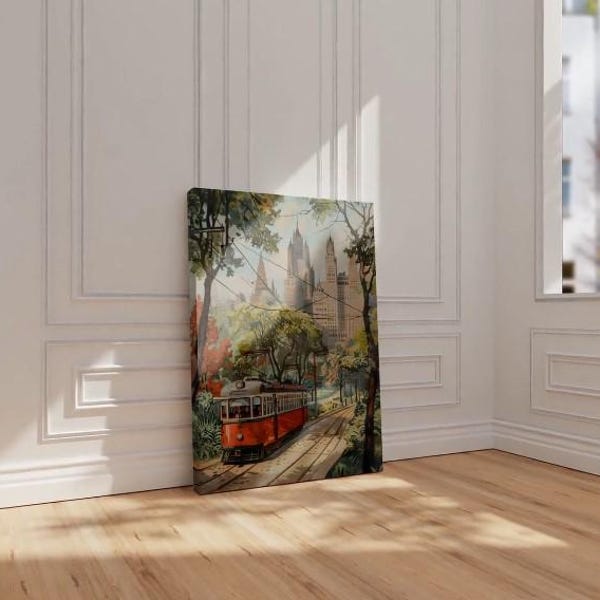 Canvas ISO A3 Video Frame Mockup, Animated Frame Mockup, PSD Smart ...