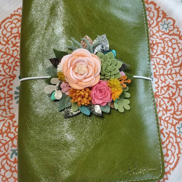 Felt Flower Hair Clips, Felt Rosette Hair Clips, Hair Clip Sets, Girl ...