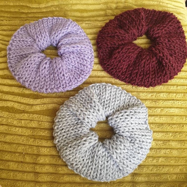 Addi King Scrunchies Pattern - Prym - Sentro - Loom Knitting - Easy ...