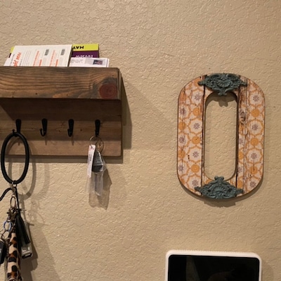 Rustic Handcrafted Key Holder - Etsy