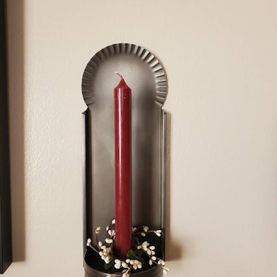 1 Inch Pip Berry Candle Rings set of 4, Ivory Taper Candle Ring ...