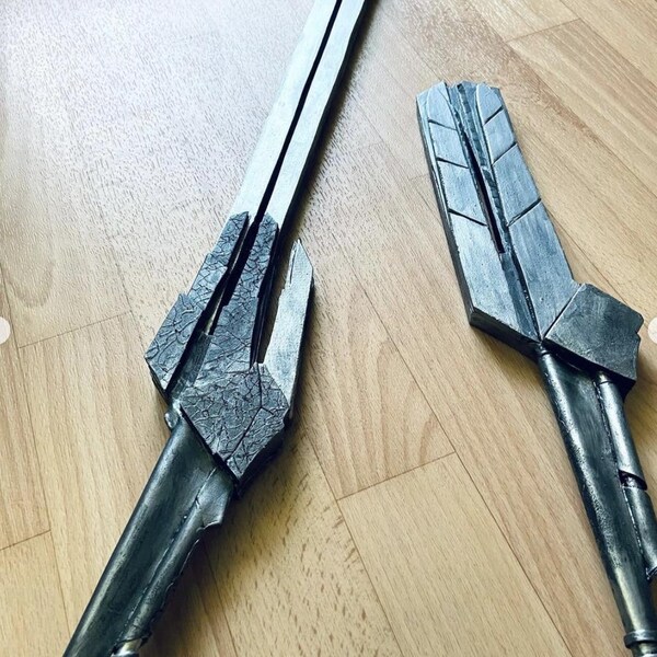 Witcher Swords DIY Videogame Template/pattern Blueprint DIY Pdf Digital ...