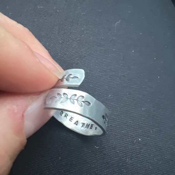 Adjustable Ring - Hidden Message Ring - You've Got This - Encouragement ...