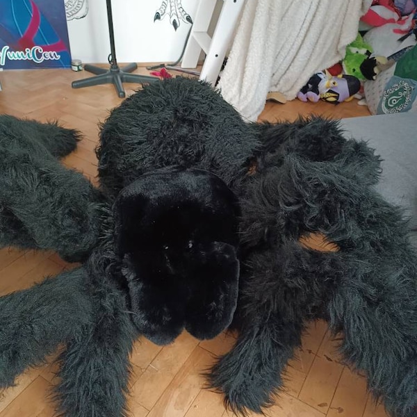 Giant Spider Sleeping Plush for Adults, Weighted Plushie, Cute Monster ...