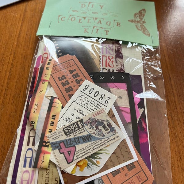 Handmade Junk Journal – Vintage Ruffle & Starfish Charm, Fabric ...