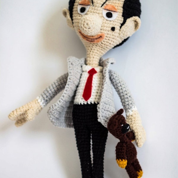 MR BEAN and Teddy PATTERN Amigurumi - Etsy