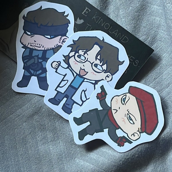 MGS Stickers 2 - Etsy