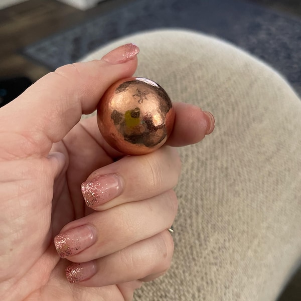 Solid Pure Copper Balls in 3 Sizes Available - Etsy