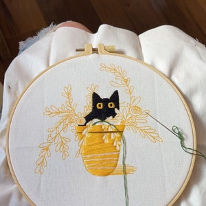 Spring Wild Flowers With Butterfly and Bee Embroidery Pdf, Cottagecore ...