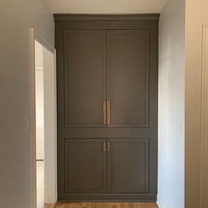 Shaker Cabinet Door poplar Stiles / Rails, Baltic Birch Panel - Etsy