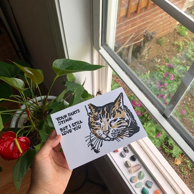 Buffering Cat Meme Sticker Cat Meme Sticker Loading Cat - Etsy