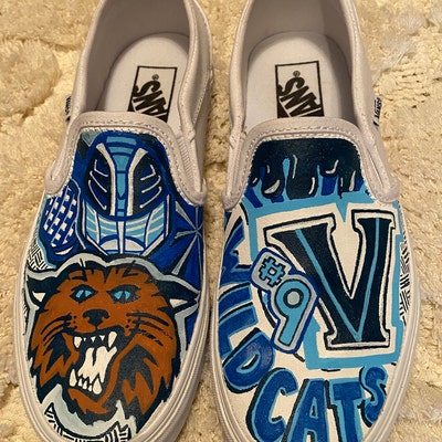 CUSTOM Team Shoes Custom Vans Custom Converse Sports Teams - Etsy