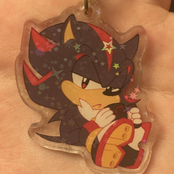 Cute Chibi Sonic Charms - Favorite Foods - Team Dark Keychains - Etsy