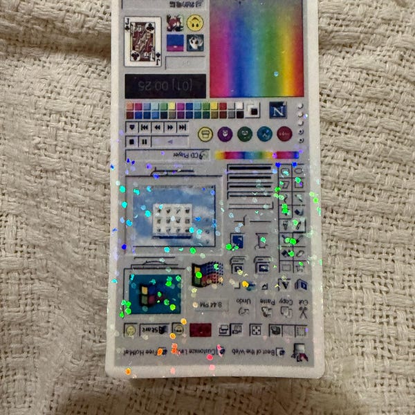 Y2k Microsoft Paint Sticker - Etsy