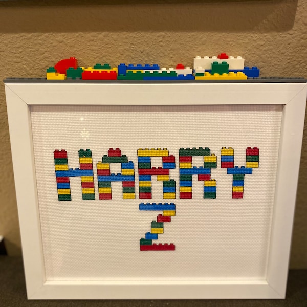 Backstein Alphabet Kreuzstichmuster - Etsy Österreich