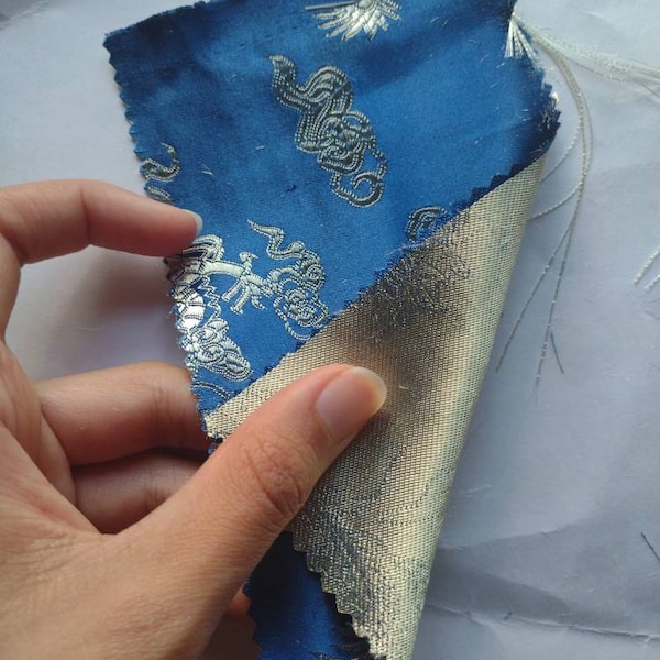 Arisa Gold Dragon Brocade Chinese Satin Fabric for Cheongsam/qipao ...