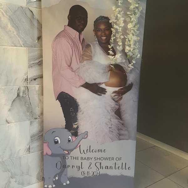 Custom Wedding Retractable Banner Stand INCLUDED With Full Color Print ...