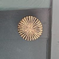 Antique Art Deco Fan Kitchen Handles and Knobs, Cabinet Door Handles ...