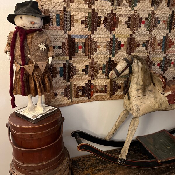 Primitive Witch Hat, Set of 3 Handmade Halloween Witch Hats for Decor ...