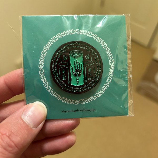 Unofficial Fan Made Ultrahand Symbol Enamel Pin / the Legend of Zelda ...