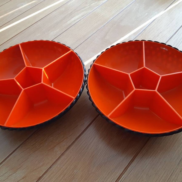Emsa Plastic Snack Dish, Emsa Orange Serving Dish, Plastic Kitchenware ...
