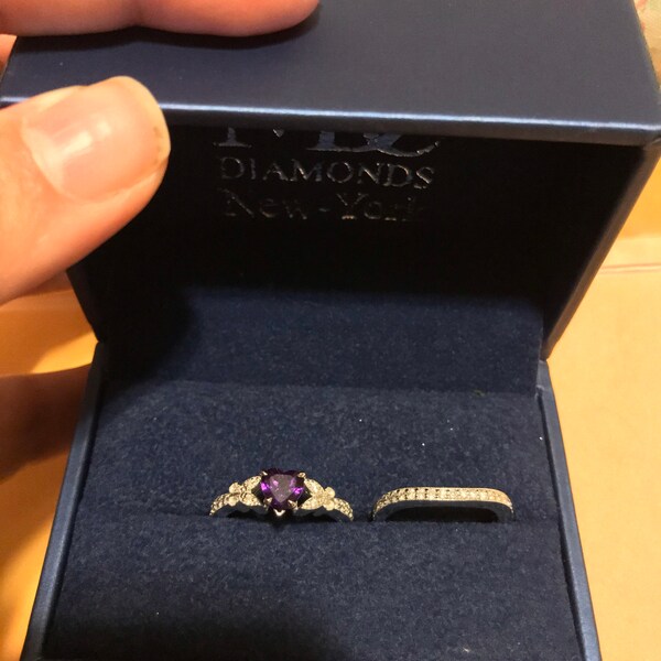 Princess Cut Diamond Lotus Engagement Ring 14k White Gold IGI Certified ...