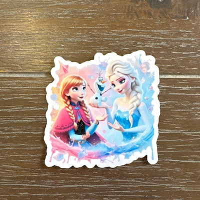 Snow White Sticker, Cartoon Disney Sticker Decal, Princess Snow White ...