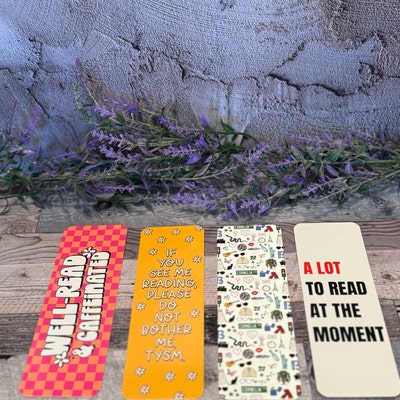 Cactus Bookmarks Plant Bookmarks Llama Bookmarks Floral Bookmarks ...